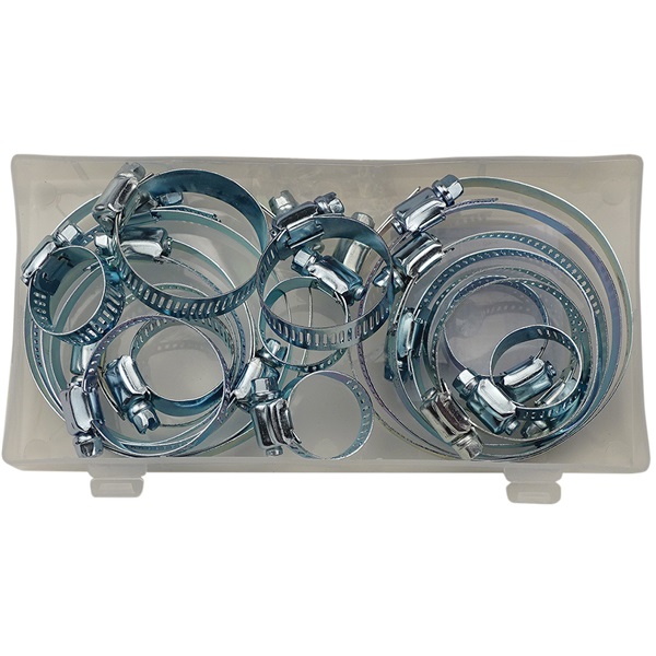 20 Pc Large Hose Clamp Assortment TP Tools Equipment 20 Pc Large Hose Clamp Assortment TP Tools Equipment